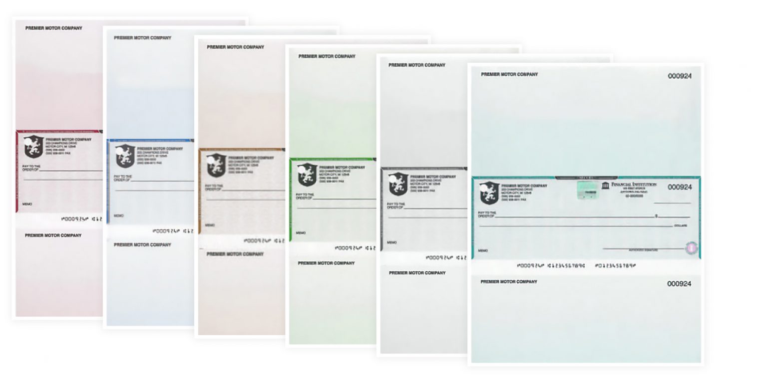 Checks by Veribest – Middle Laser Checks, High Security Hologram
